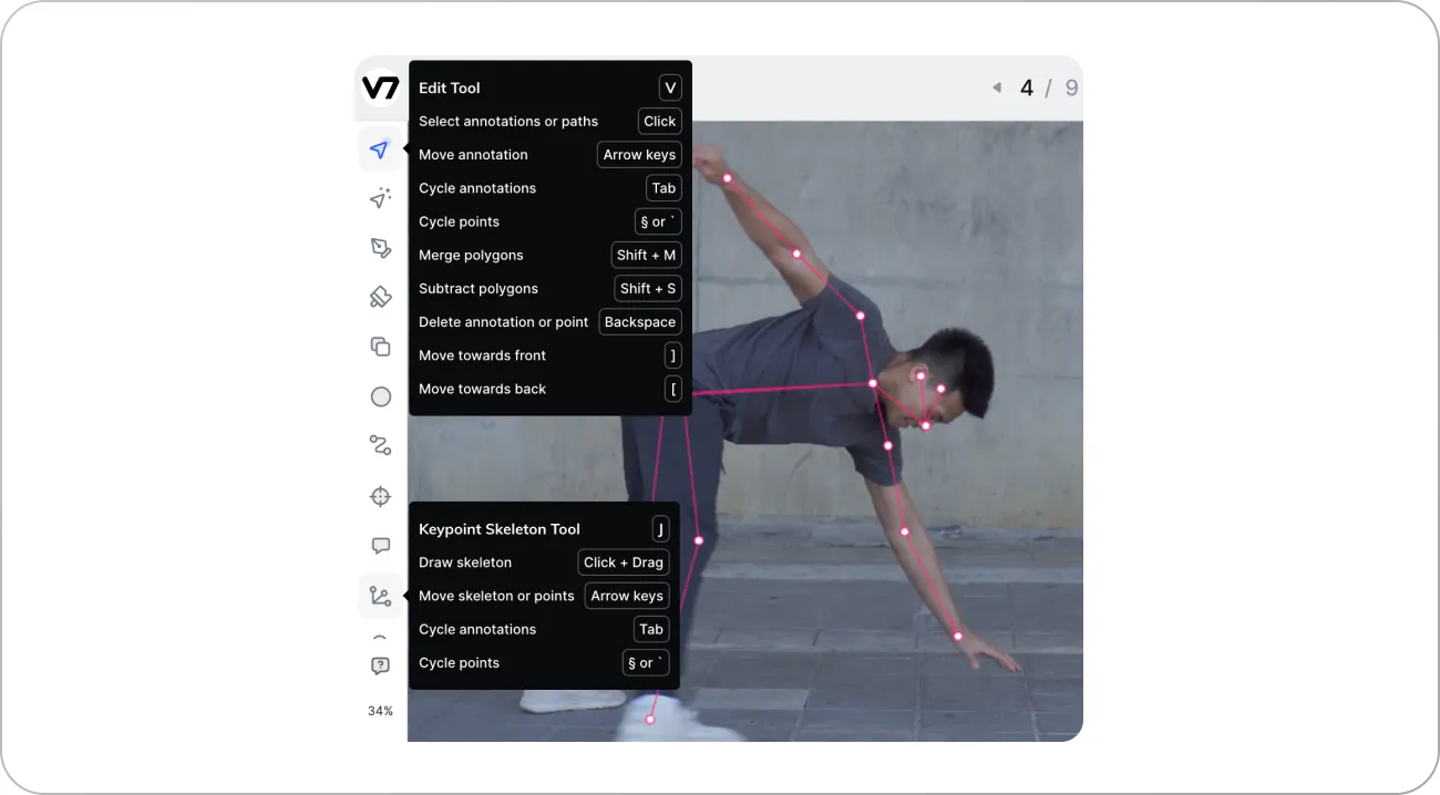 Keypoint Annotation: Labeling Data With Keypoints & Skeletons